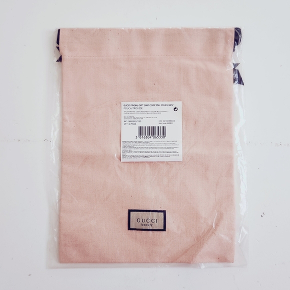 Gucci | Makeup | Gucci Beauty Drawstring Pouch Bag | Poshmark